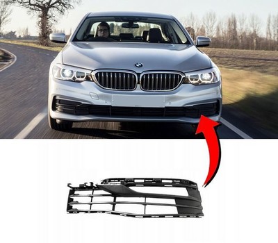 NEW GENUINE BMW 5 SERIES G30 G31 FRONT BUMPER GRILL LEFT N/S ...