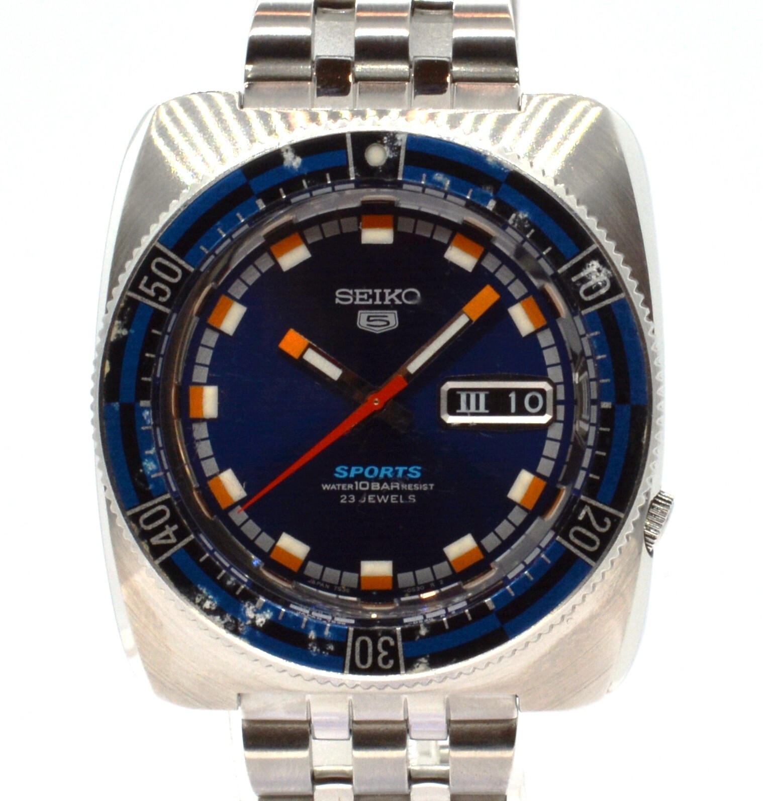 FULLY ORIGINAL 1997 Men's 40.5mm Seiko Rally Re-Issue SBSS015 Ref: 7S36 ...