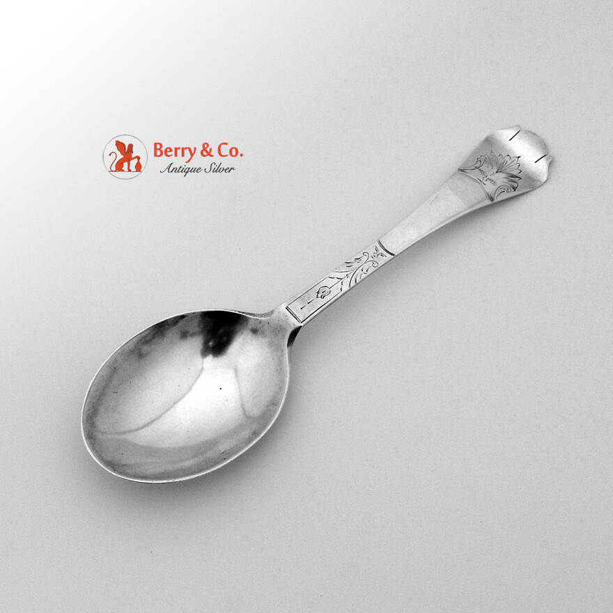 Swedish 830 Silver Serving Spoons Pair Hallberg 1897 | eBay