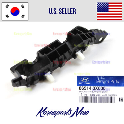 FRONT Bumper Bracket Retainer Right PASSN 865143X000 for Elantra Sedan ...