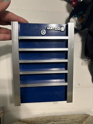 Metal Matco Promotional Toolbox Bank, Lock Needs To Be Replaced | eBay