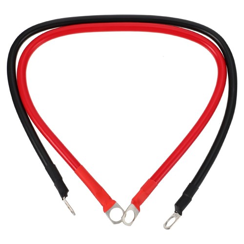 2pcs Copper Welding Cable 2 Gauge Battery Cable Wire Auto Battery Cable ...