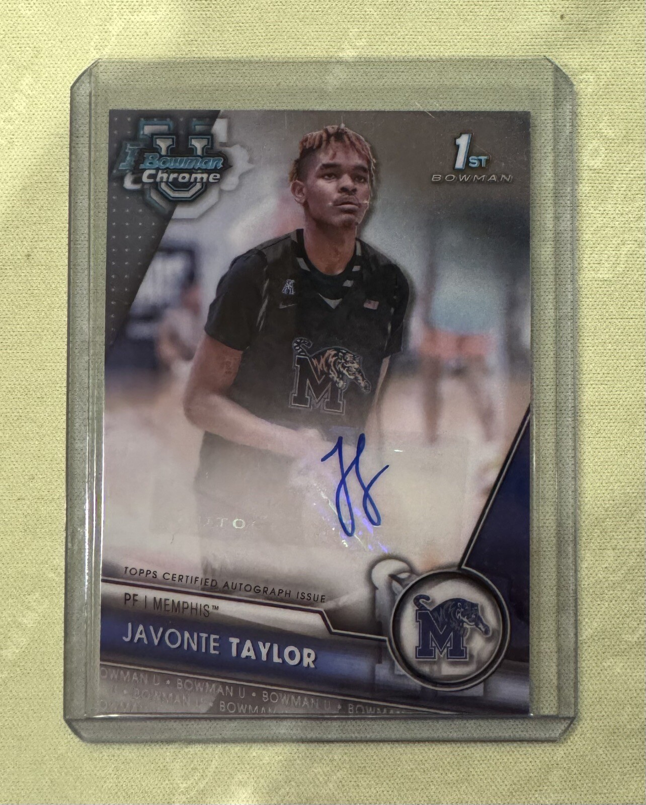 JAVONTE TAYLOR 1st 2023-24 Bowman Chrome U Basketball Auto #BCPA-JT | eBay