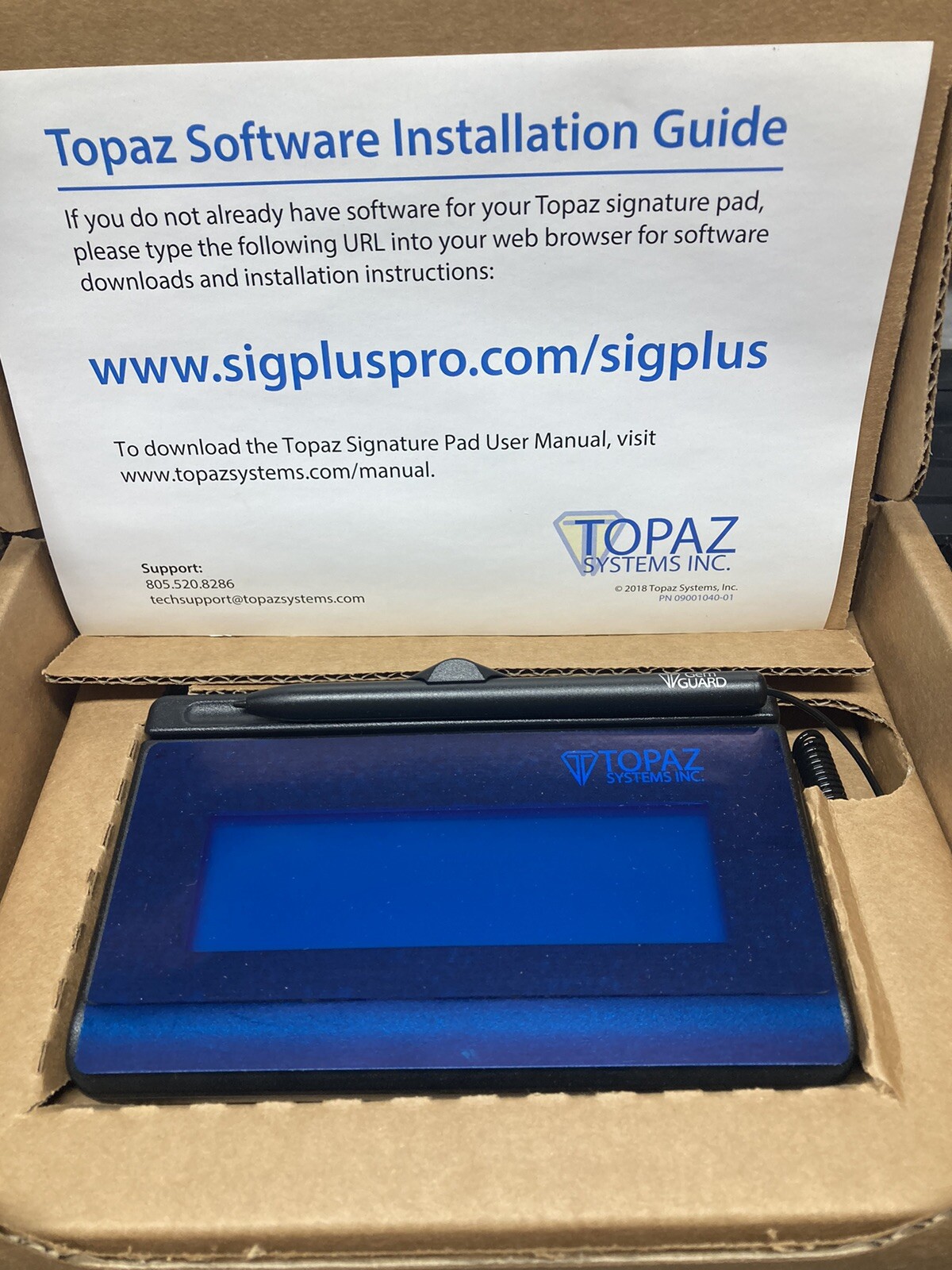 topaz signature pad TL 460 HSB R | eBay