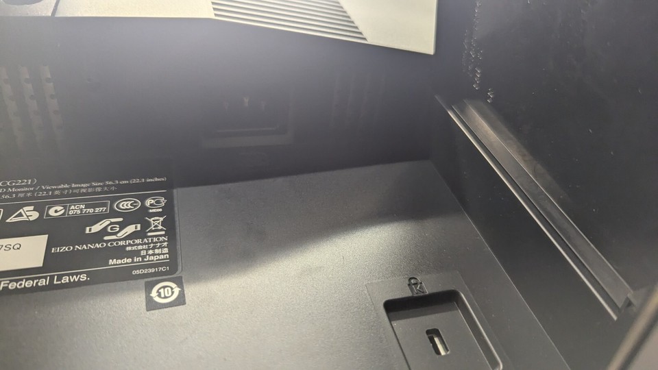 Eizo Coloredge Pro Calibrated Monitor 22" CG221 1920x1200 400:1 Studio ...