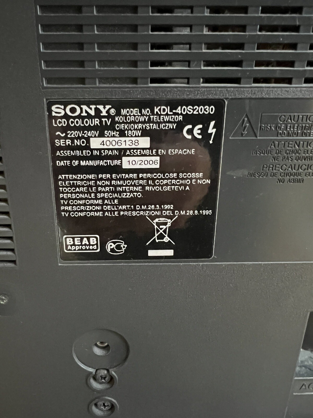 Sony Bravia TVs Old | eBay UK