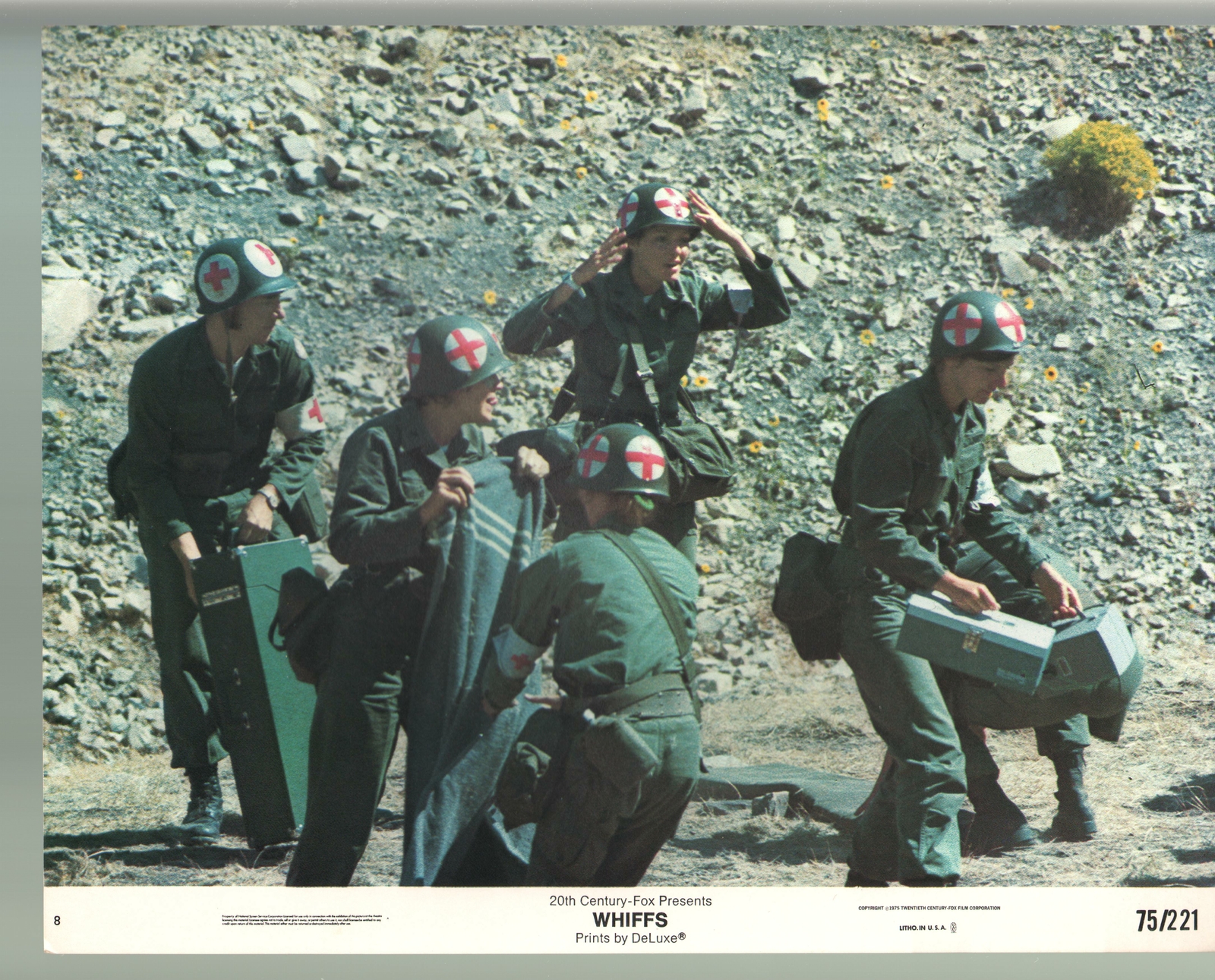 Whiffs-Harry Guardino-Jennifer O'Neill-Color-Lobby Card-11x14-FN | eBay