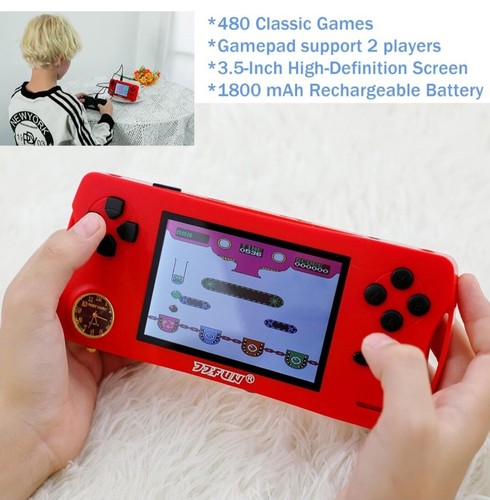 JJ Fun Handheld Game Console -- 480 classic games NEW | eBay