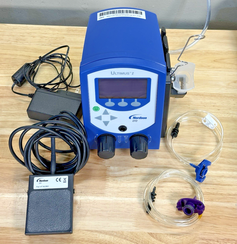 NORDSON EFD Ultimus I 7017041 Precision Fluid Dispenser w/ Foot Control ...