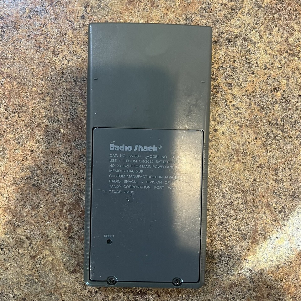Radio Shack Power Graphic EC-4034 Graphing Calculator W/Cover PARTS ...