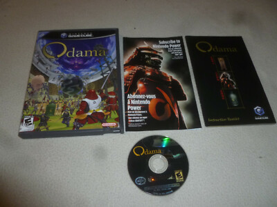 NINTENDO GAMECUBE VIDEO GAME ODAMA COMPLETE W CASE & MANUAL Wii | eBay