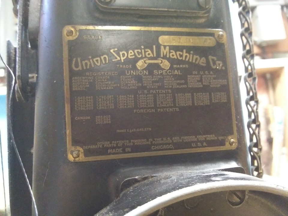 Union Special industrial Sewing Machine Class 51300 MZ - $1,299 | eBay