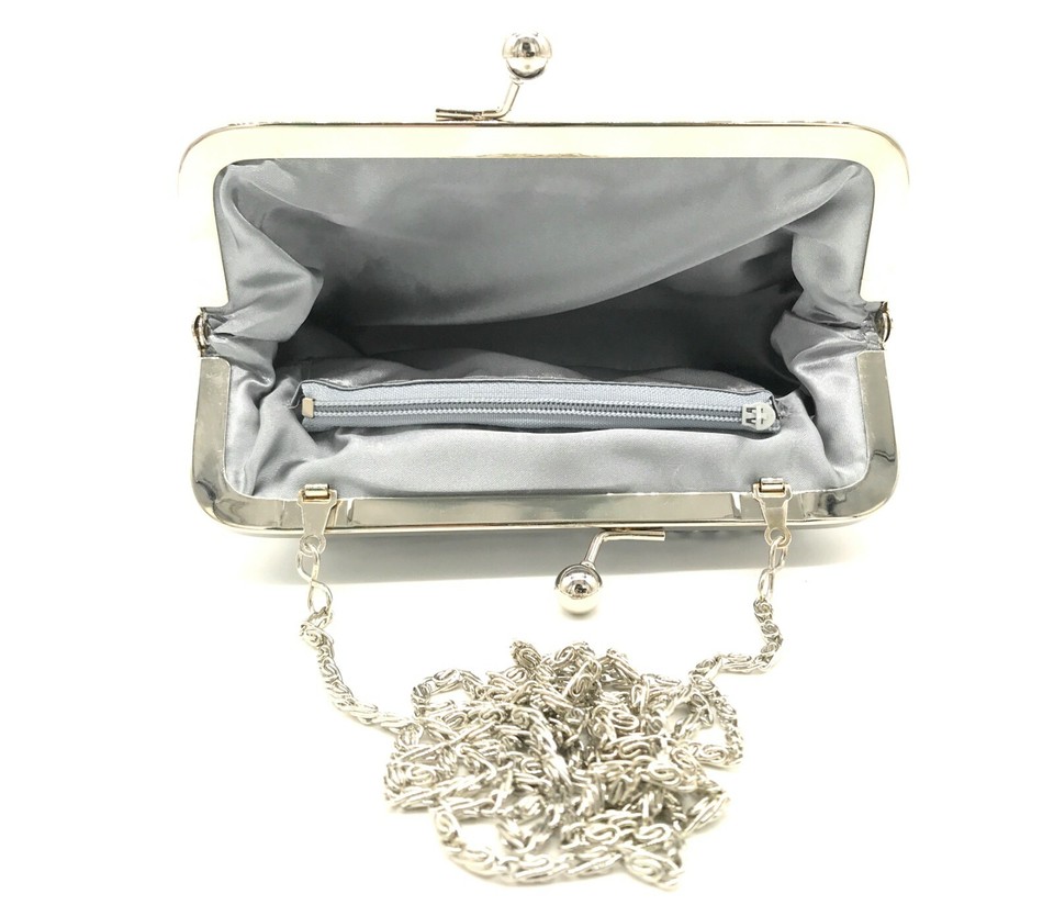 Small Women Clutch Metal Mesh Evening Purse for Party Prom (USA Stock ...