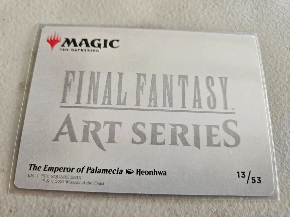 Final Fantasy MTG Art Series - Assorted - Regular and Gold Stamped | eBay