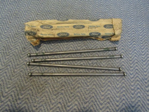 NOS 1964 - 1976 FORD FE 352 390 428 ENGINE PUSH RODS SET OF 4 PIECES ...