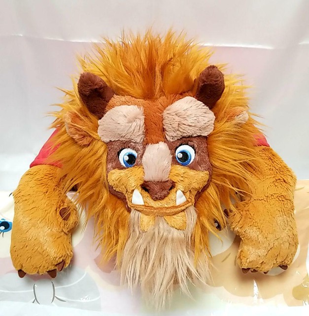 Tokyo Disney Resort Beauty & the Beast Fluffy Plush doll Hug Pillow ...