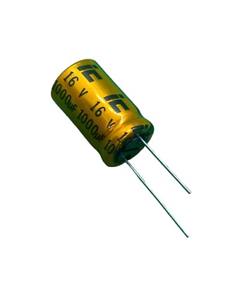 25 PCS Illinois CAPACITOR 1000UF 1000MF 16V CAP (REPLACING FOR 10V 6.3V ...