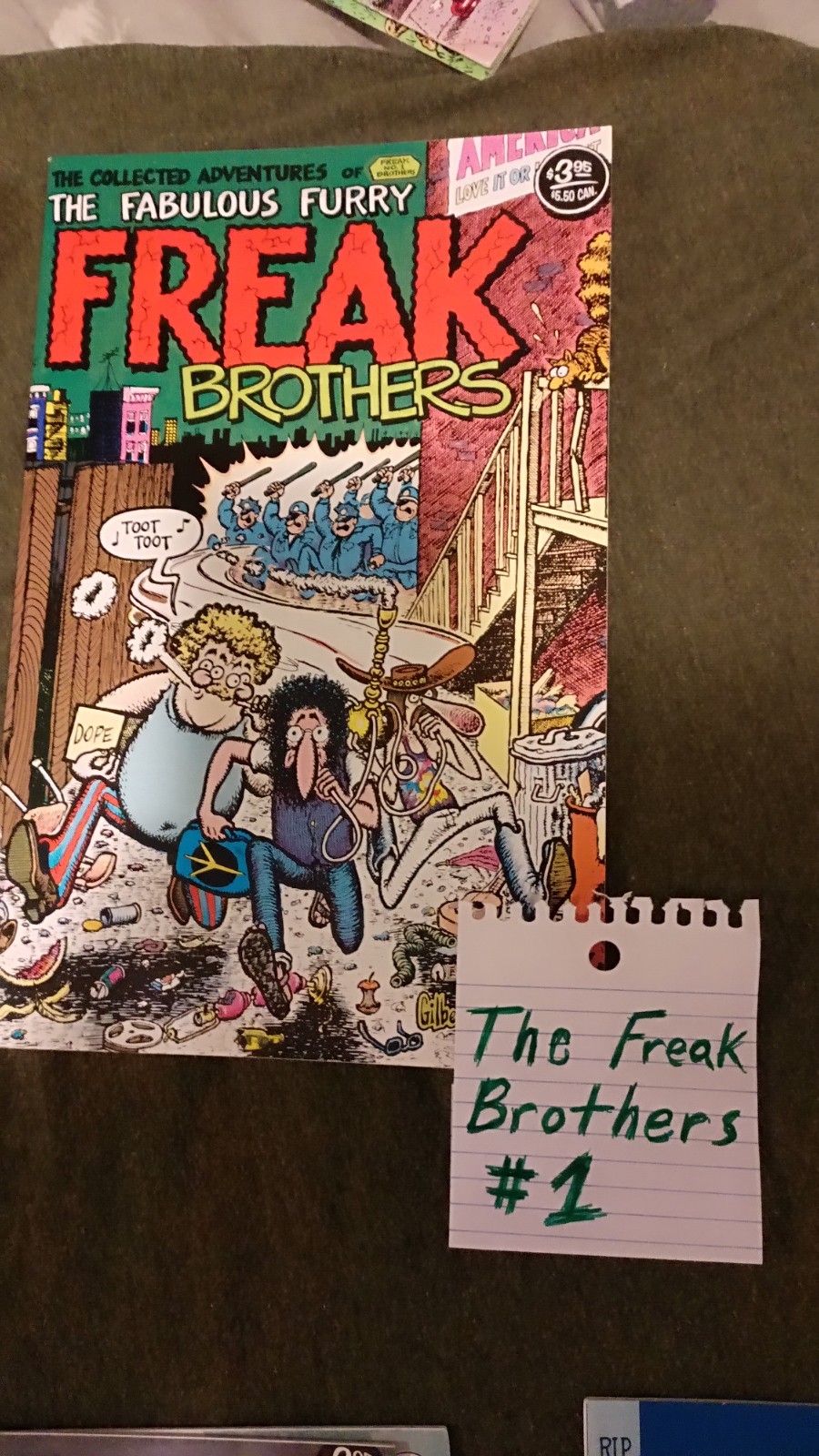 The Fabulous Furry Freak Brothers #1 First Printing (Rip Off Press 1971 ...