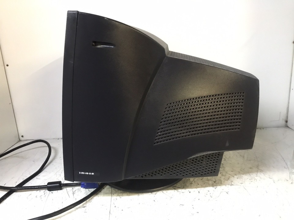 Vintage Dell E773C 17" CRT VGA Computer Monitor 1024x768 59.9HZ WORKING ...
