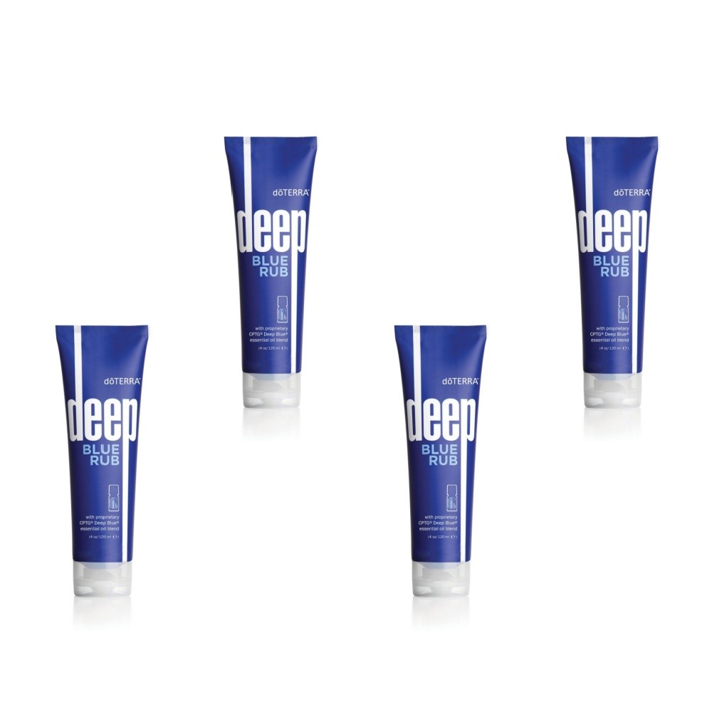 NEW Deep Blue Rub Cream Doterra - 4 oz - Brand-New, Sealed -4PACK EXP ...