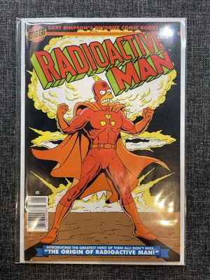 Radioactive Man #1 (Bongo Comics, 1993) Newsstand Mid or High Grade | eBay