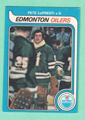 (1) PETE LOPRESTI 1979-80 O-PEE-CHEE # 364 OILERS OILERS GOALIE EX-MT ...