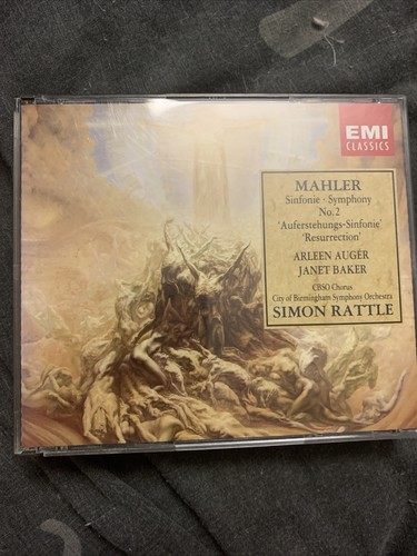 Mahler: Symphony No. 2 "Resurrection" by Simon Rattle Cd(b63/13 ...