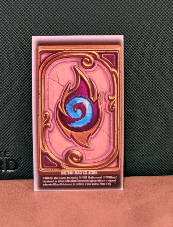 2023 Upper Deck Blizzard Legacy Collection Hearthstone Mini Mage Mecha ...