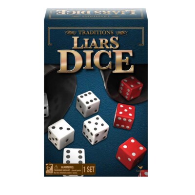 Dice Game Set Liars Classic Bluffing Adult Family Tabletop | eBay