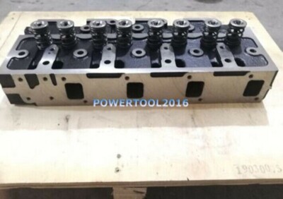 For Yanmar 4TNE98 4D98E Engine New Complete Cylinder Head w Valves | eBay