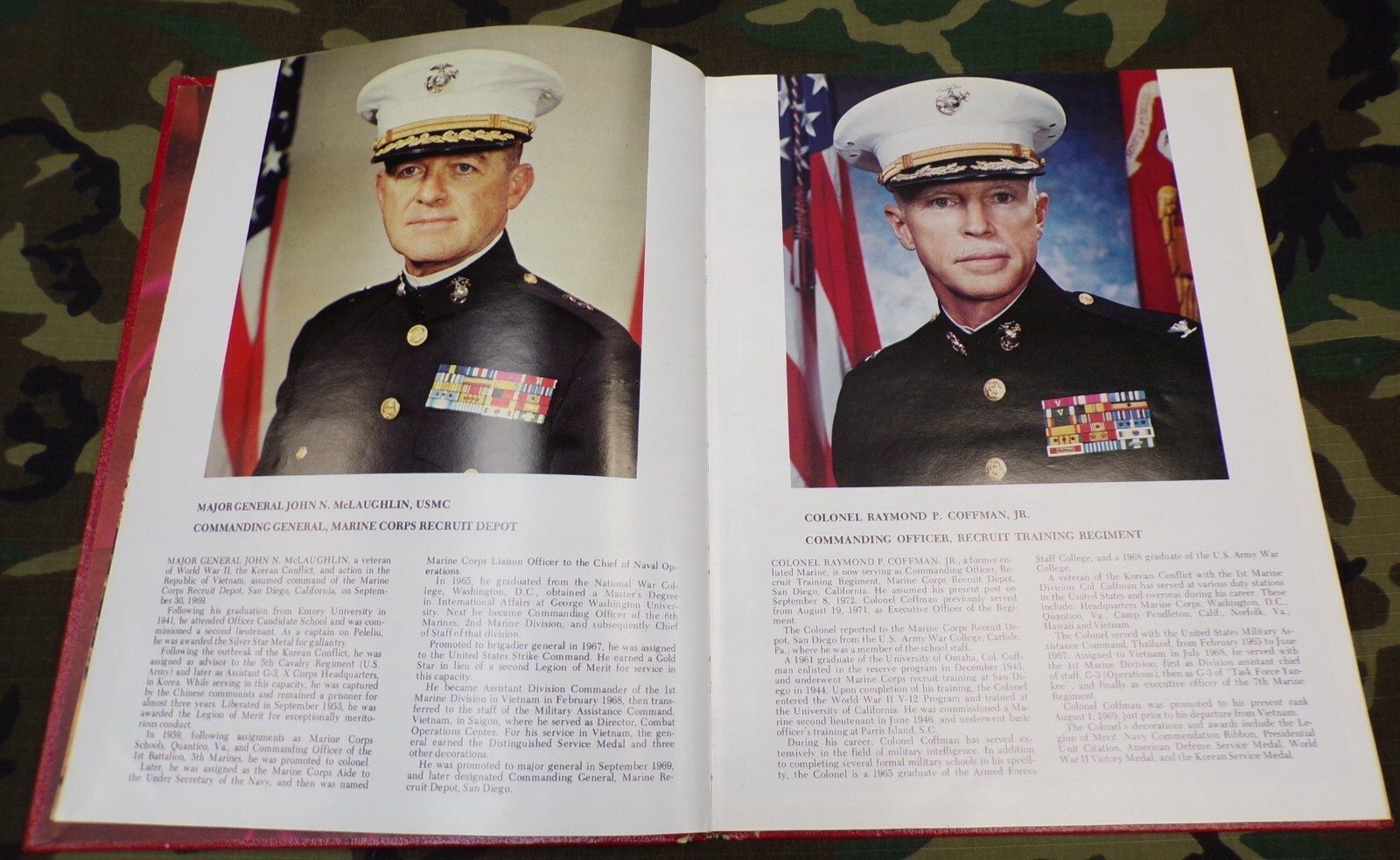 USMC Marine Corps Recruit Depot San Diego CA Platoon 2004 1973 ...