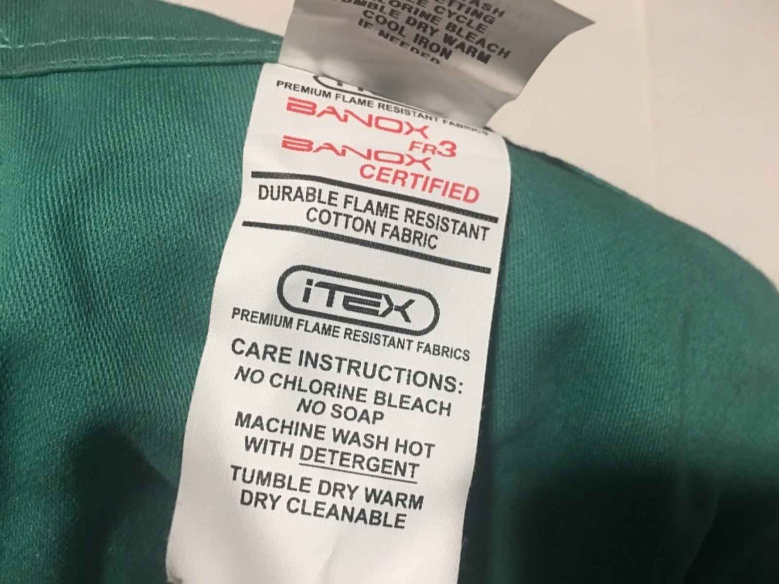 Mens Pants Proban FR-7A Flame Retardant Tag Size 38x30 | eBay