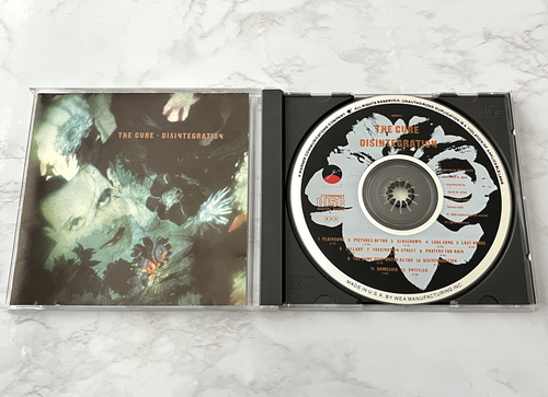 The Cure Disintegration CD ORIGINAL PRESS! 1989 Elektra 9 60855-2 ...