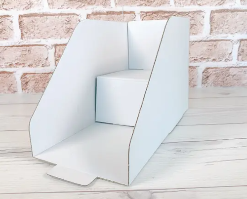 [ 3] Daiso Book Stand Paper Storage Boxes 4.7×10.6×6.3in Comic Books ...