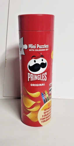 Pringles Original 50 pc Mini Puzzles With Coloring Set | eBay