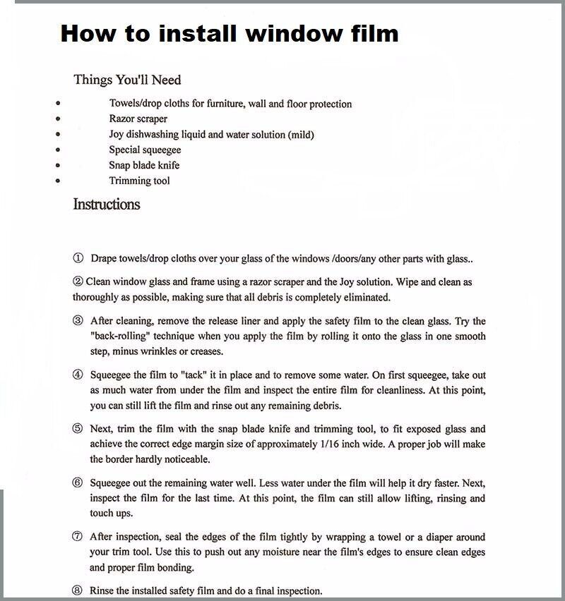 30"x1' Roll of Reflective Chrome/Silver Two Way Mirror Window Tint/Film ...