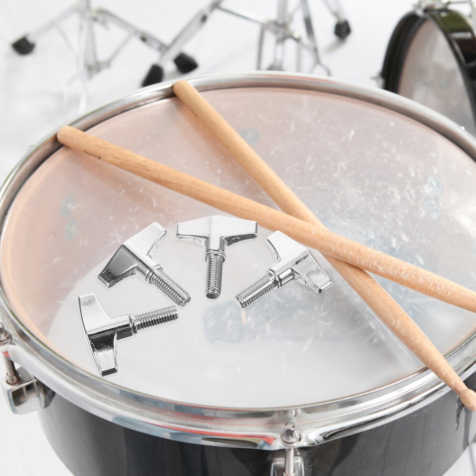 4 Pcs Drum Wing Nut Cymbal Nuts Kit Accessories Set Quick Release | eBay