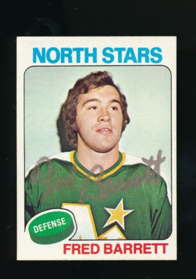 1975 Topps #124 Fred Barrett signed auto autograph EXMt or better very clean | eBay