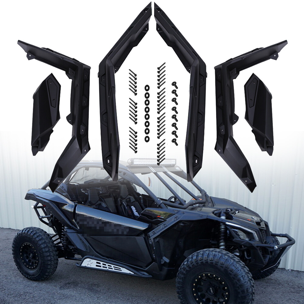 715002973 Super Extended Fender Flares for 2017-2022 Can-Am Maverick X3 ...
