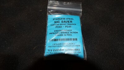 Sig Sauer Black Stainless Short Ergo Trigger SigArms P220-P245 | eBay