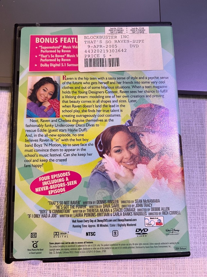 That's So Raven: Supernaturally Stylish (DVD) 786936253665| eBay