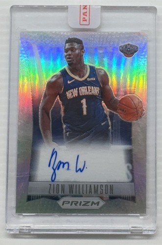 2021-22 Prizm Zion Williamson Silver Prizm Flashback Auto Autograph #FS ...