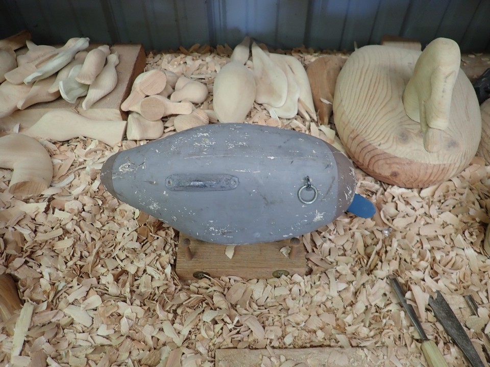 Capt. Harry Jobes Blue Bill Gunning Decoy | eBay