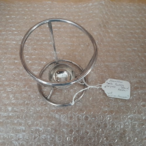 Hamilton Torpedo Antique Bottle Stand Holder W H & S Lot E | eBay