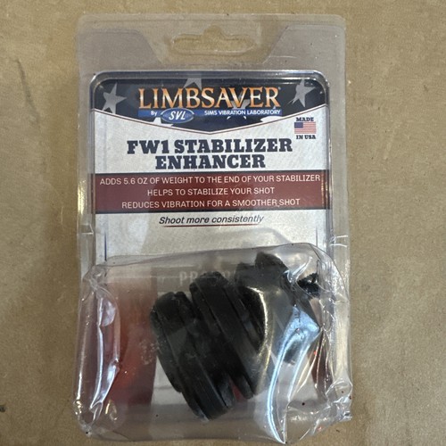 Limbsaver FW1 Forward Weight Bow Stabilizer Enhancer (Black) #4820 ...