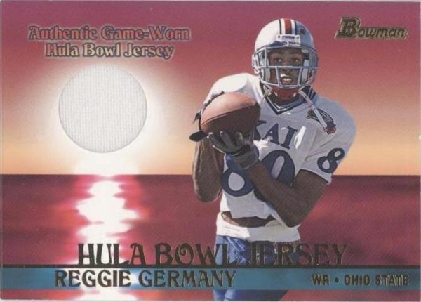 2001 Bowman - Rookie Jerseys #BJ-RG Reggie Germany (MEM, RC) for sale ...