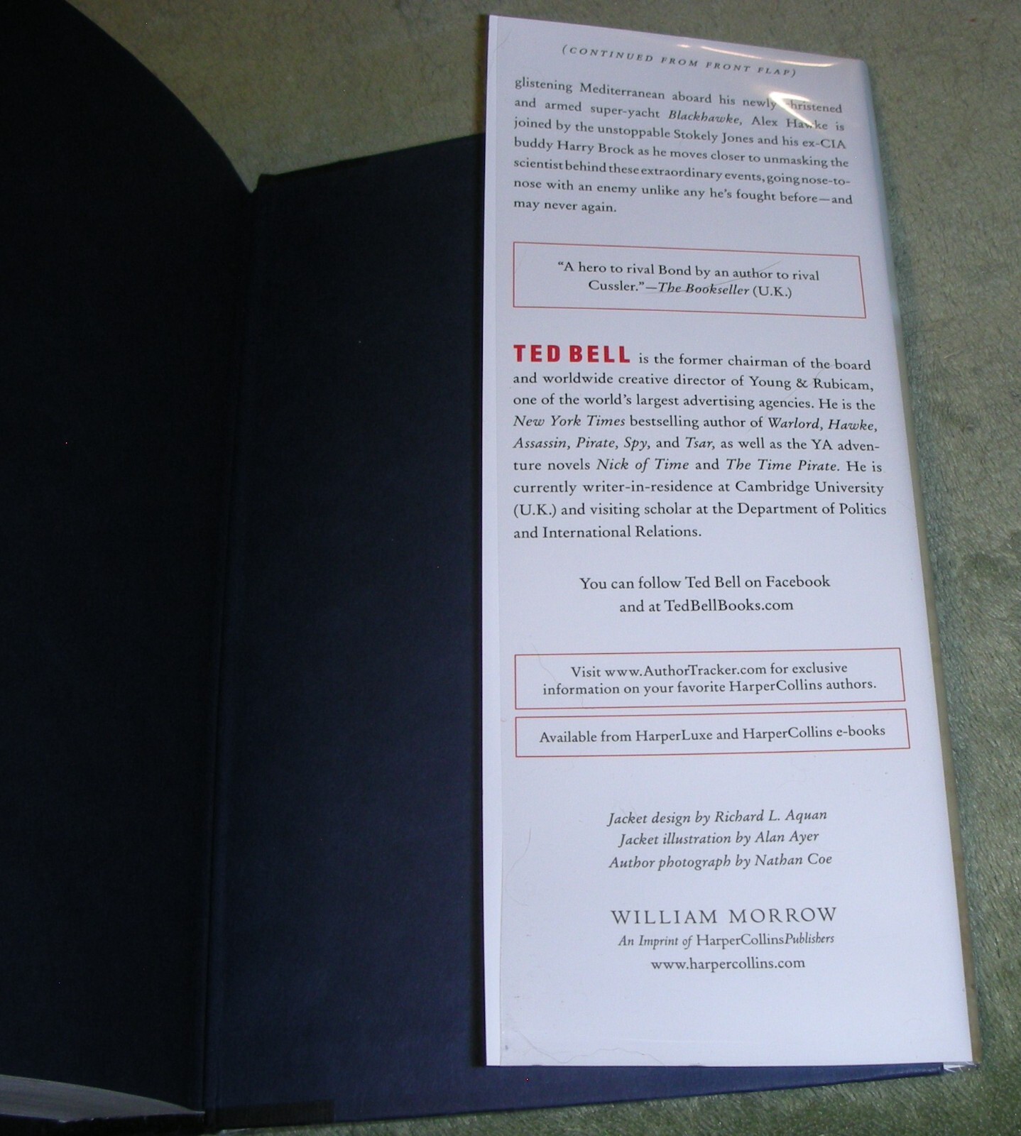 Alex Hawke Novels Ser.: Phantom : An Alex Hawke Novel by Ted Bell (2012 ...