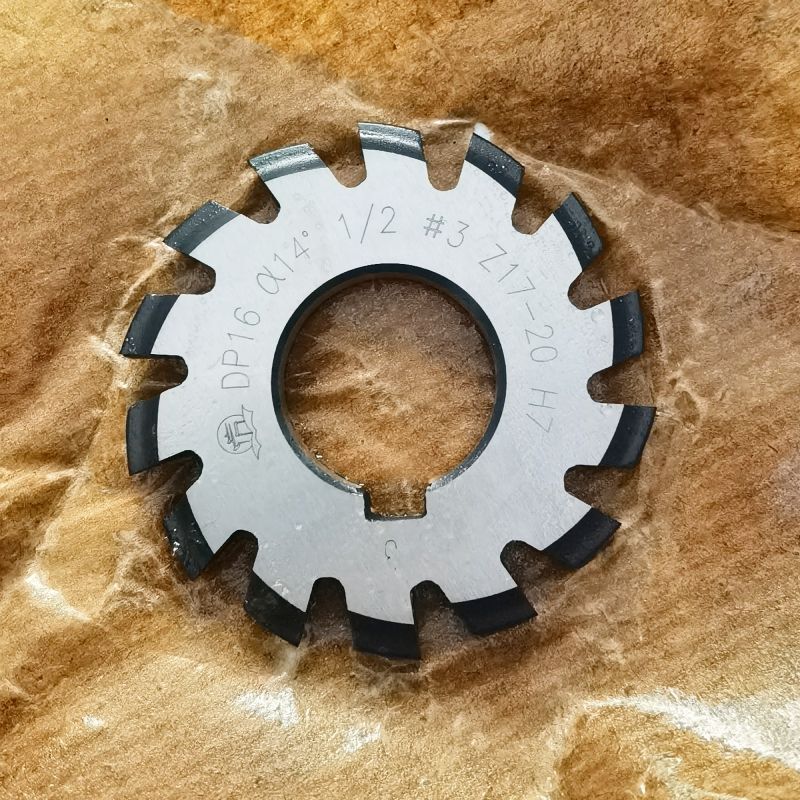 8PCS HSS PA14-1/2 Involute Gear Cutter DP8 DP18 DP14 DP16 DP20 DP22 ...