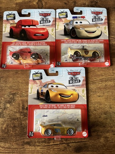 Disney pixar cars on the road cave deputy McQueen rusteze Sunoco lot of ...