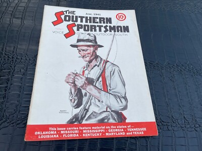 JUNE 1941 SOUTHERN SPORTSMAN hunting fishing magazine | eBay